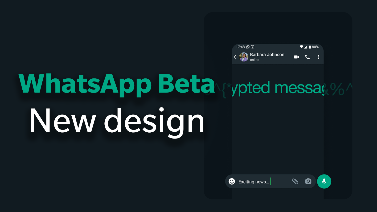 New WhatsApp Beta update reveals huge design refresh! - XiaomiTime
