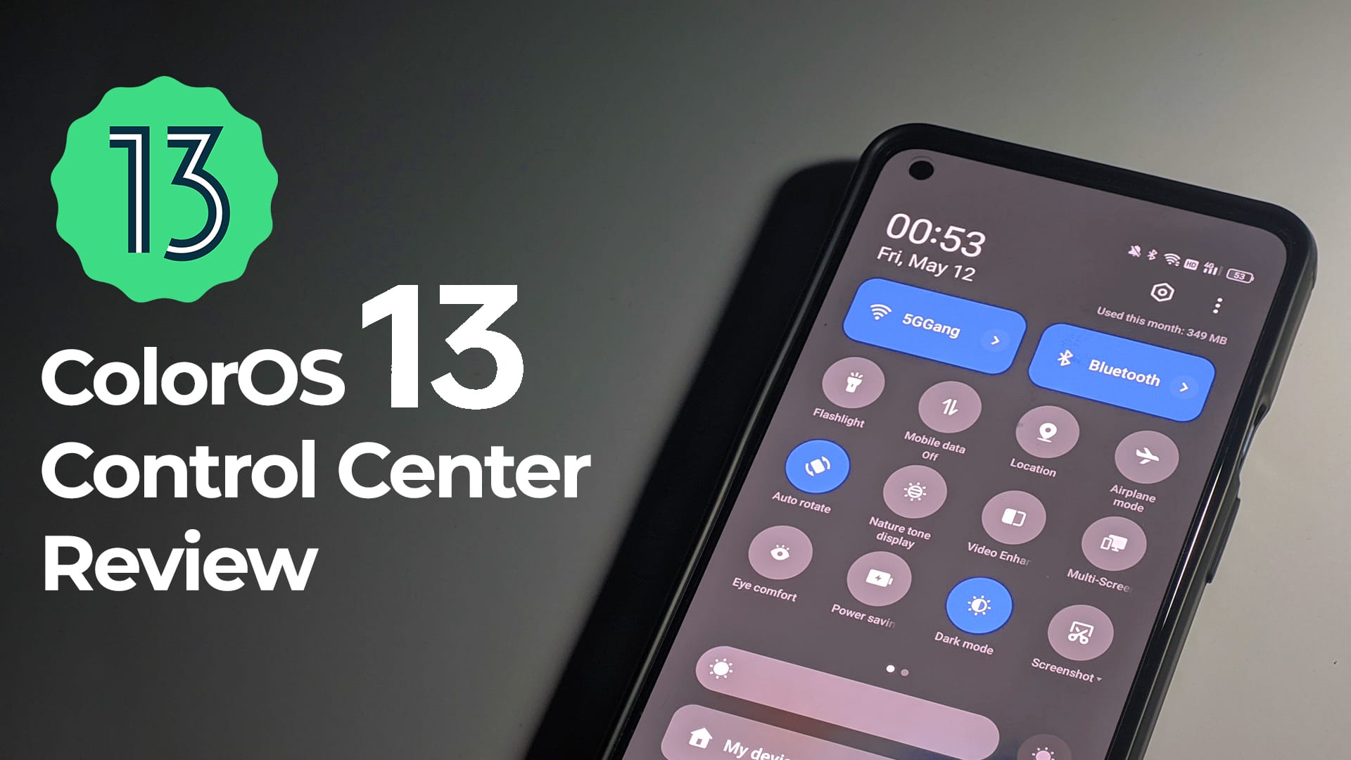 ColorOS 13 Control Center Review - XiaomiTime