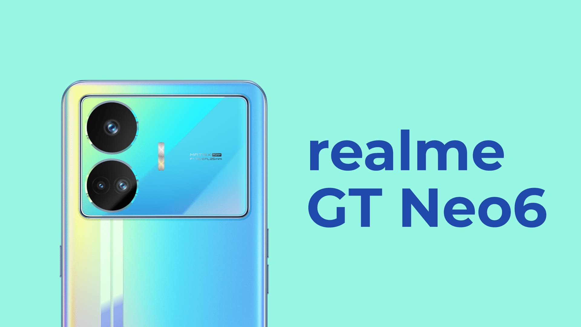 The realme GT Neo6: Leaked Specifications Point to a Game-Changing ...