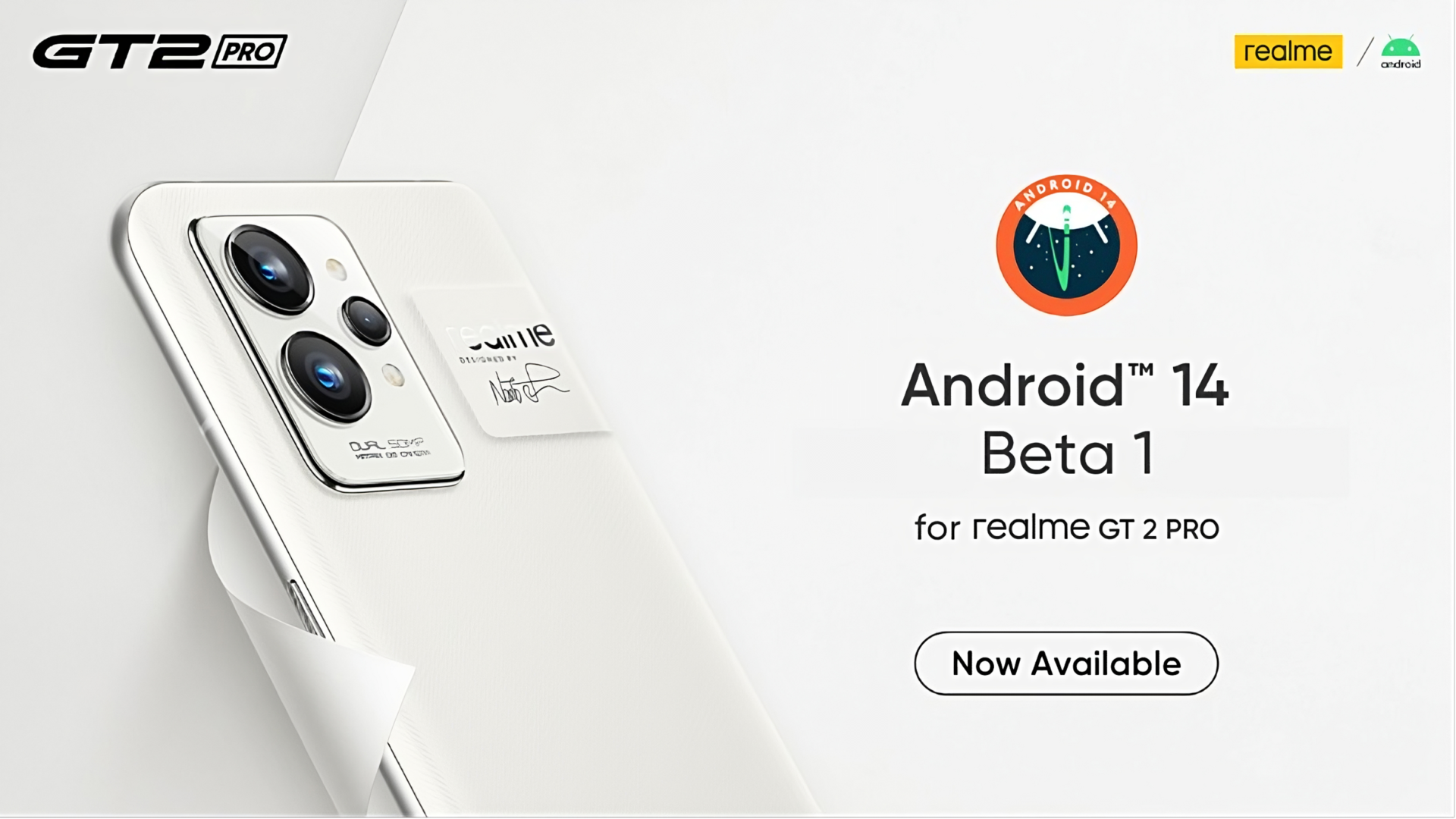 Android 14 Beta 1 released for realme GT 2 Pro - XiaomiTime