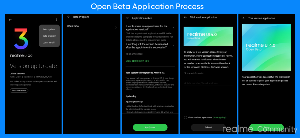 realme 8i gets new update: realme UI 4.0 based on Android 13 Open Beta - XiaomiTime