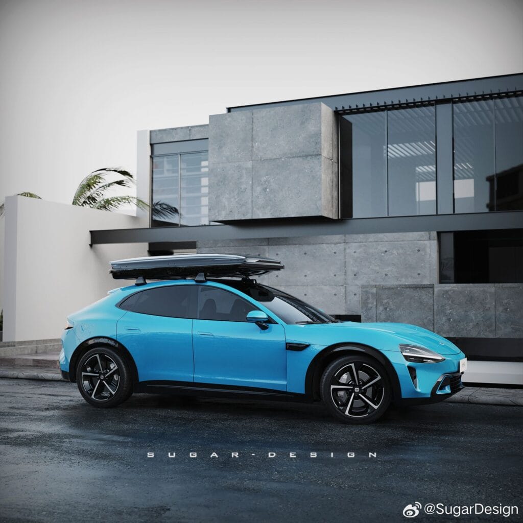 Designers made detailled renderings of the new Xiaomi SU7 SUV - XiaomiTime