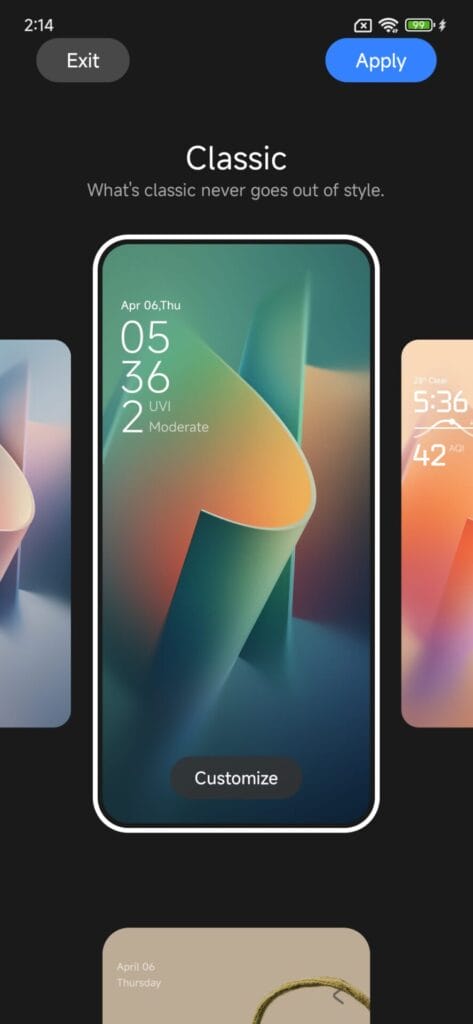 Android 15 vs HyperOS 1.0 lockscreen customization comparison - XiaomiTime
