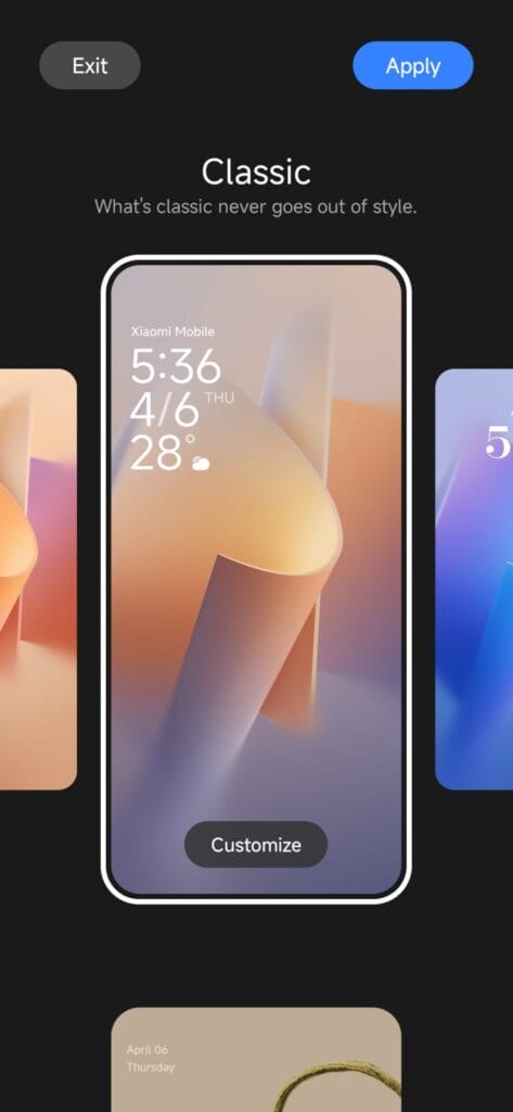 Android 15 vs HyperOS 1.0 lockscreen customization comparison - XiaomiTime