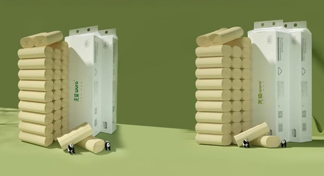 Xiaomi Bamboo Fiber Toilet Paper is available at a discounted price ...