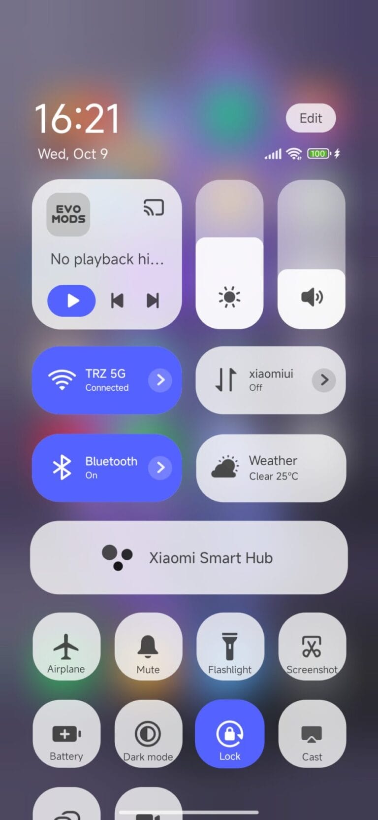 Get 2 new HyperOS Control Center design mods on your Xiaomi device - XiaomiTime
