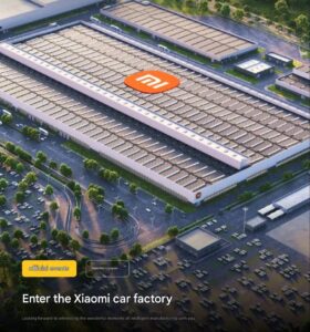 Xiaomi new auto factory tours now started - XiaomiTime