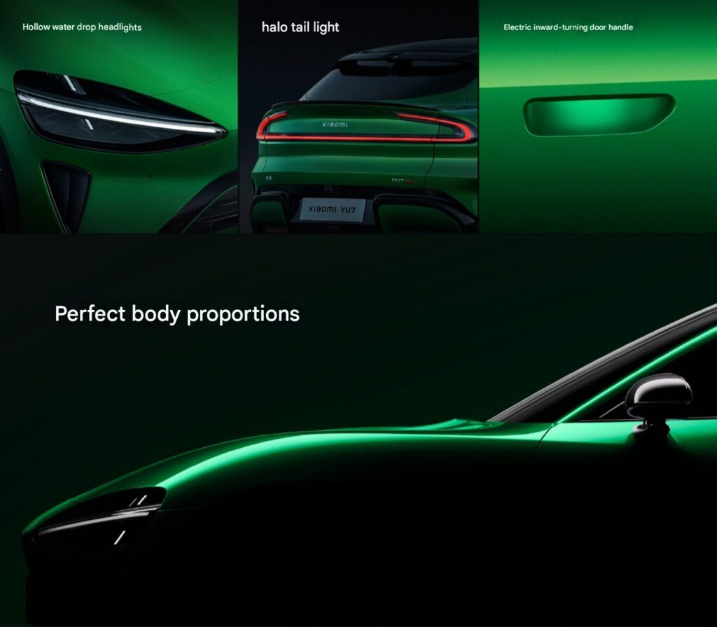 Xiaomi YU7 SUV makes its debut with 800V fast charging and 835km range - XiaomiTime