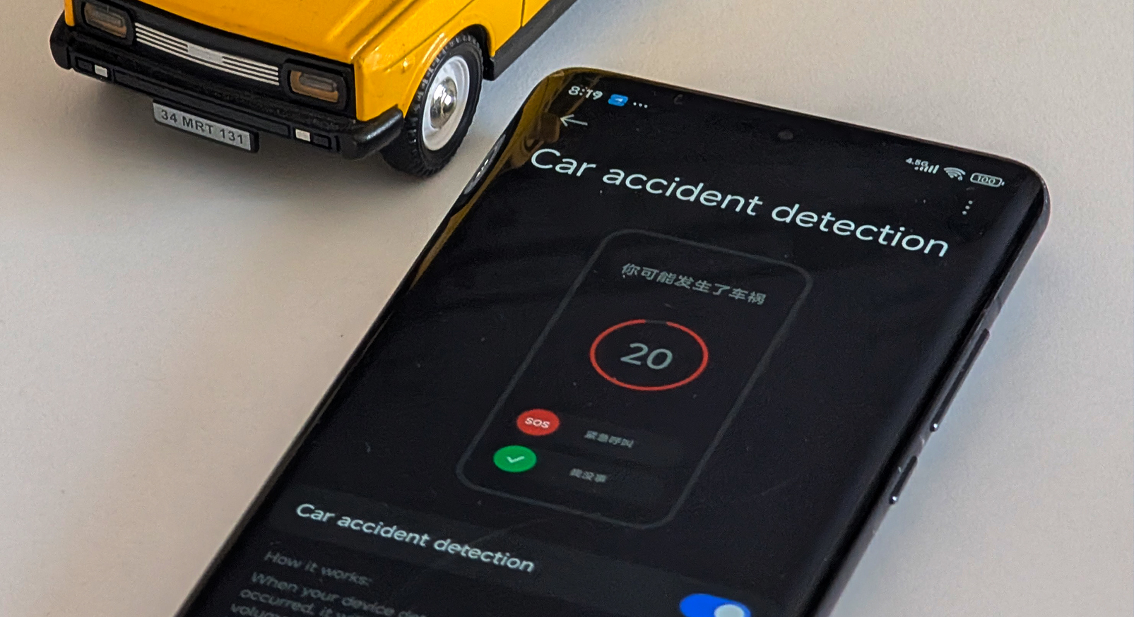 Xiaomi phones now detect car crashes and call for help - XiaomiTime