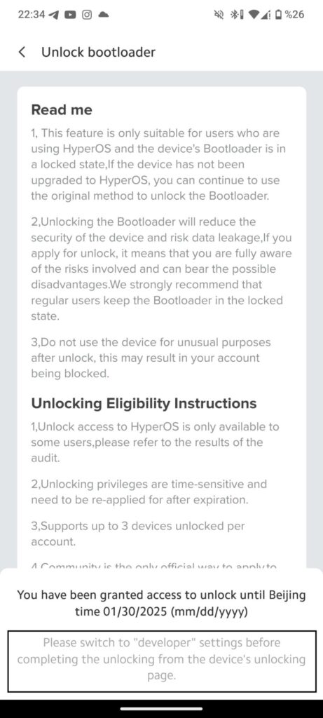 How to unlock bootloader of all Xiaomi HyperOS versions - XiaomiTime